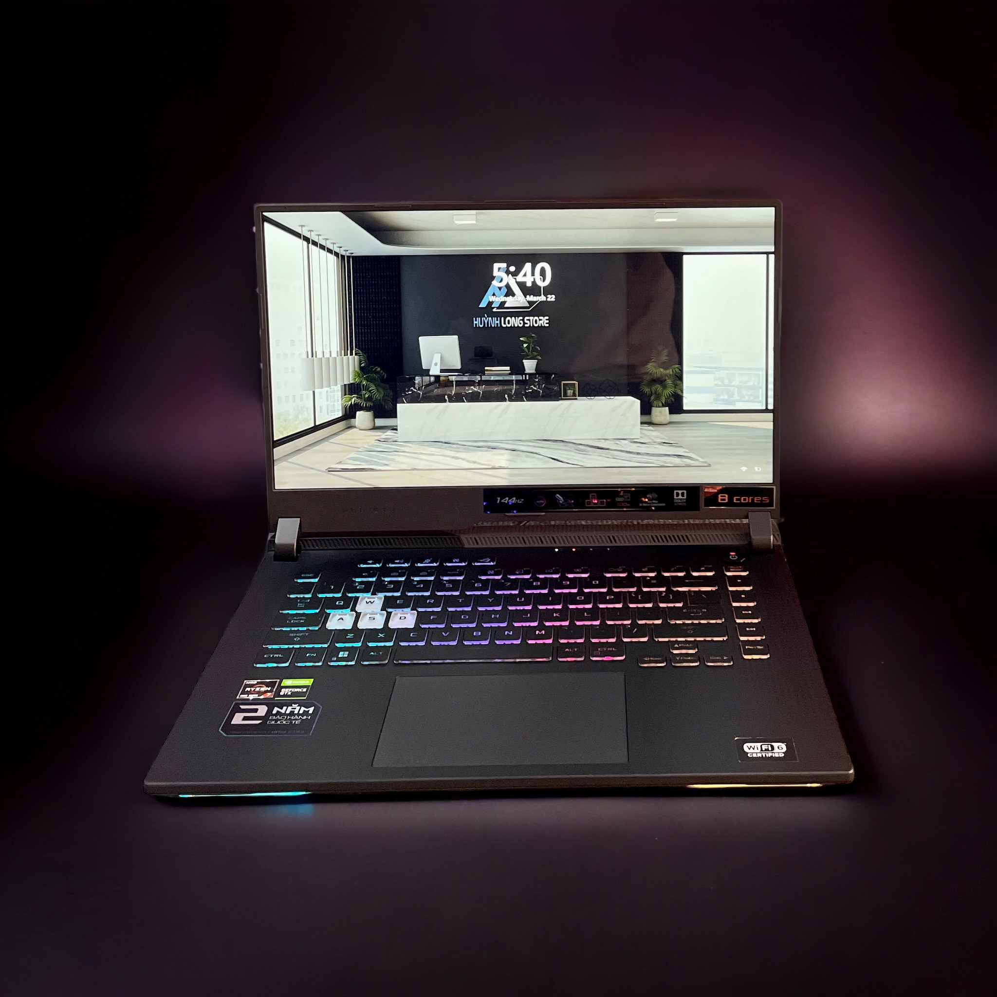 Asus ROG Strix G513IH - R7 4800H - 8GB - SSD 512GB - GTX 1650 99% ...